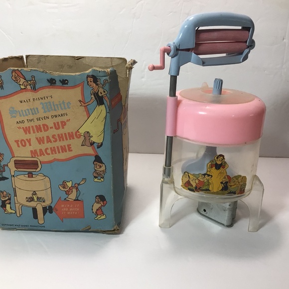 Disney | Other | Disney Snow White 95s Plastic Washing Machine With ...